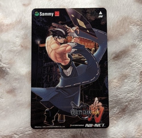 Guilty Gear Isuka Anji Mito Arcade Card Sammy AW-NET | eBay