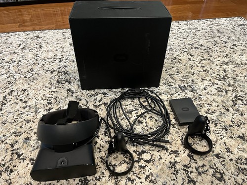 Oculus Rift S VR Headset with Controllers and Box - used | eBay