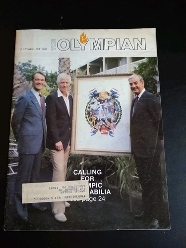 July Aug 1982 The Olympian Magazine - USA Basketball - Softball Darby ...