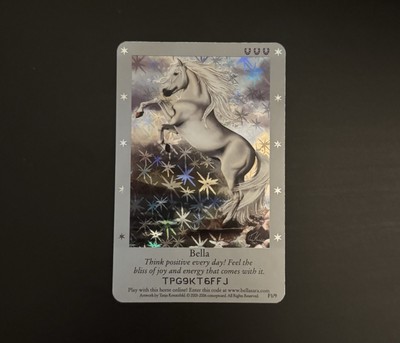 Bella Sara First Series 1 Silver Foil Bella Card- Near Mint | eBay