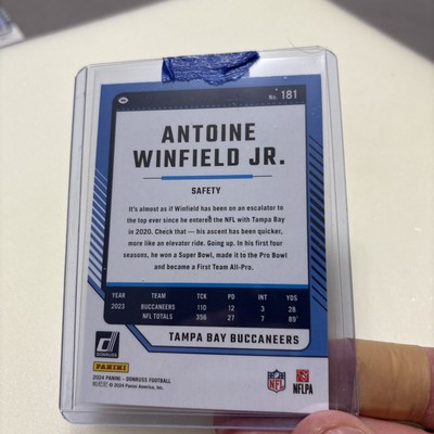 2024 Panini Donruss - Antoine Winfield Jr. Blue Press Proof - Tampa Bay ...