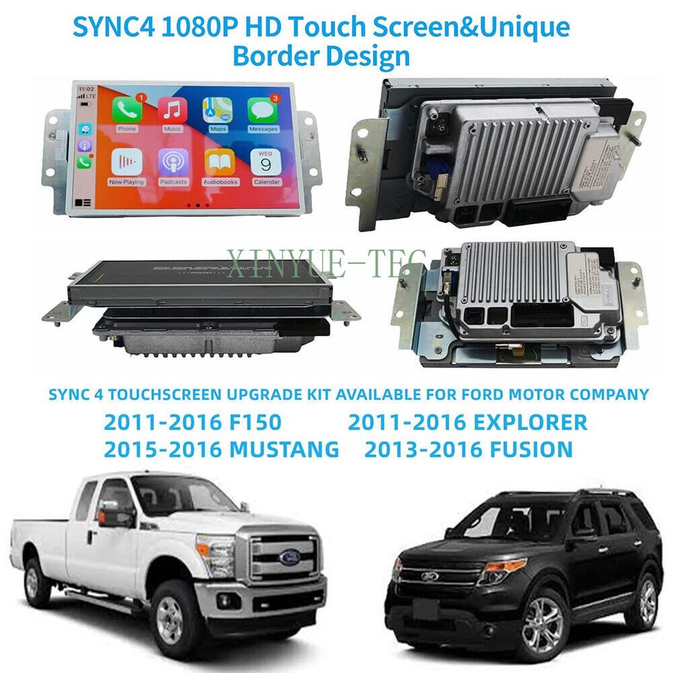 OEM Factory SYNC 2 to SYNC 3 3.4 Upgrade Carplay Kit Fit for Ford Sync3 ...