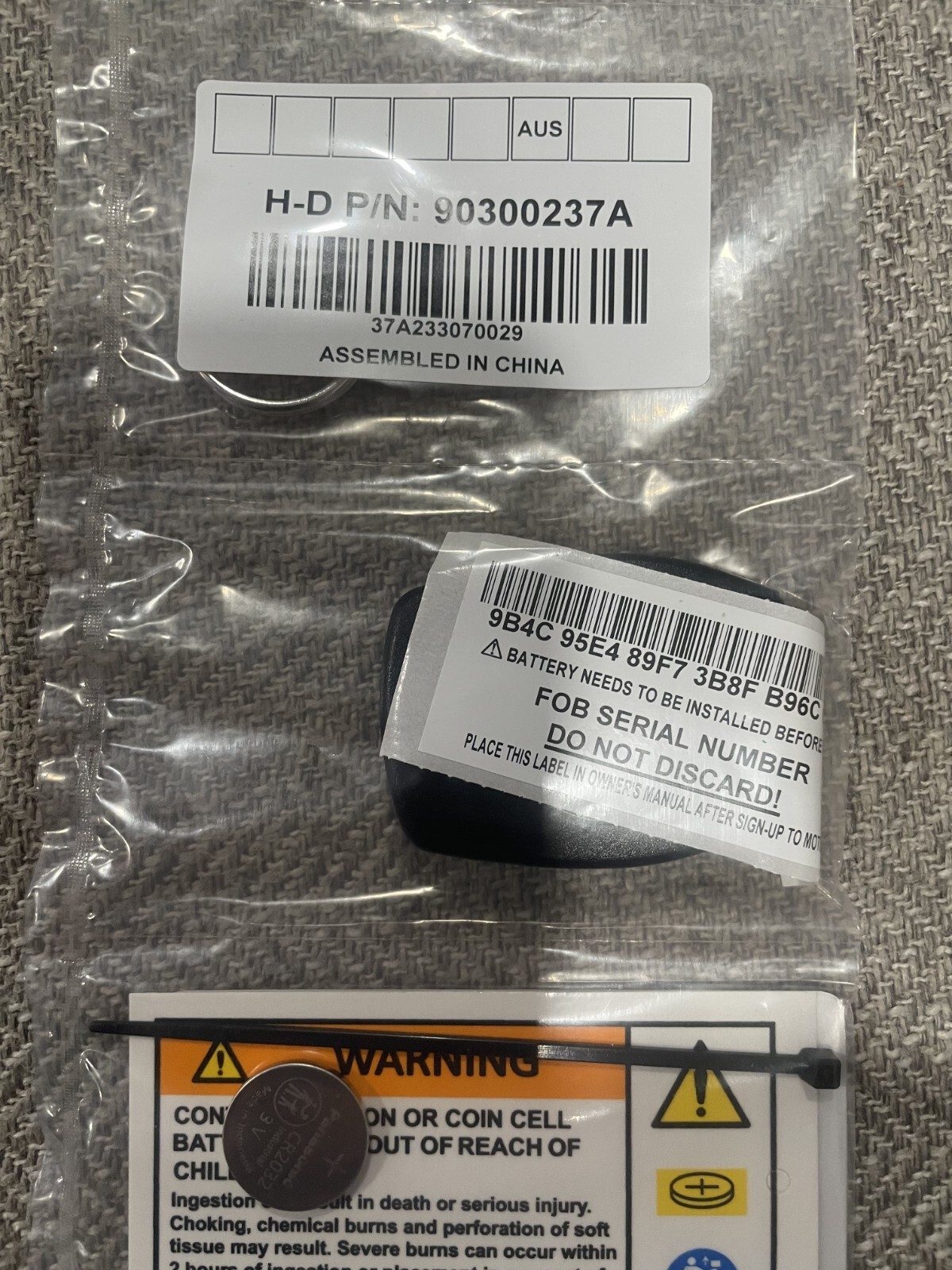 harley-davidson key fob