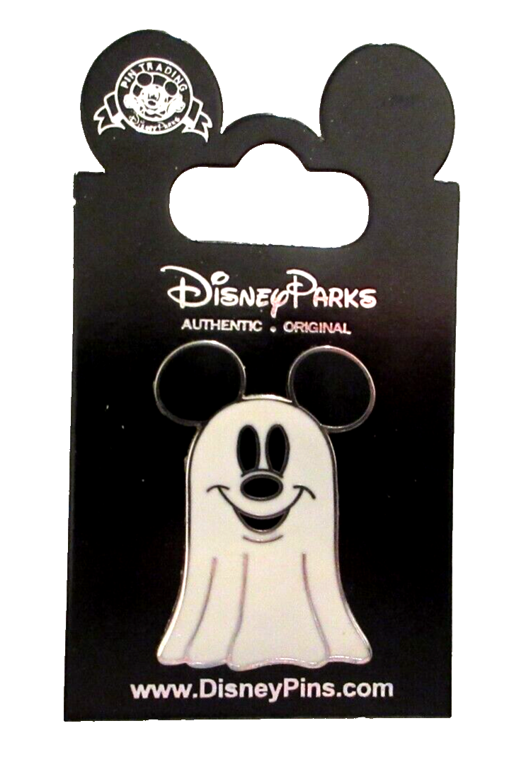 WALT DISNEY WORLD HALLOWEEN 2007 SPOOKY MICKEY MOUSE GHOST COSTUME PIN ...