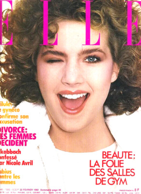 ELLE FRANCE 1982 TERRY FARRELL KATHY IRELAND JACQUELINE BISSET ROSIE ...