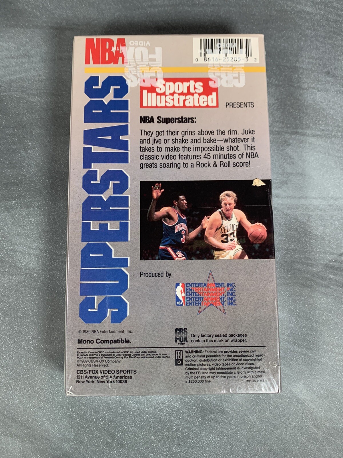 NBA SUPERSTARS - VHS 📼 - Factory Sealed - CBS Watermarks - IGS VHSDNA ...