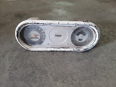 1964 1965 Chevy II Nova Dash Bezel Gauge Cluster Instrument Panel ...