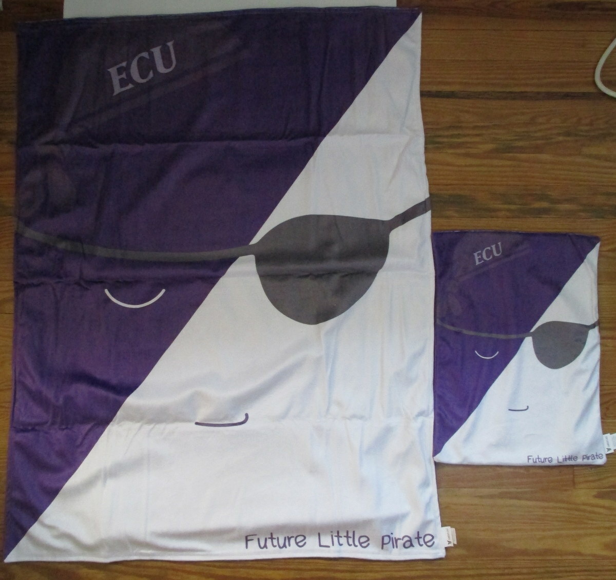 new ECU Future Little Pirate Fanouflage baby blanket and mini blanket ...