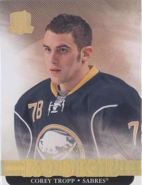 2011-12 Upper Deck The Cup - Rookie Corey Tropp #173 Gold Spectrum /25 ...