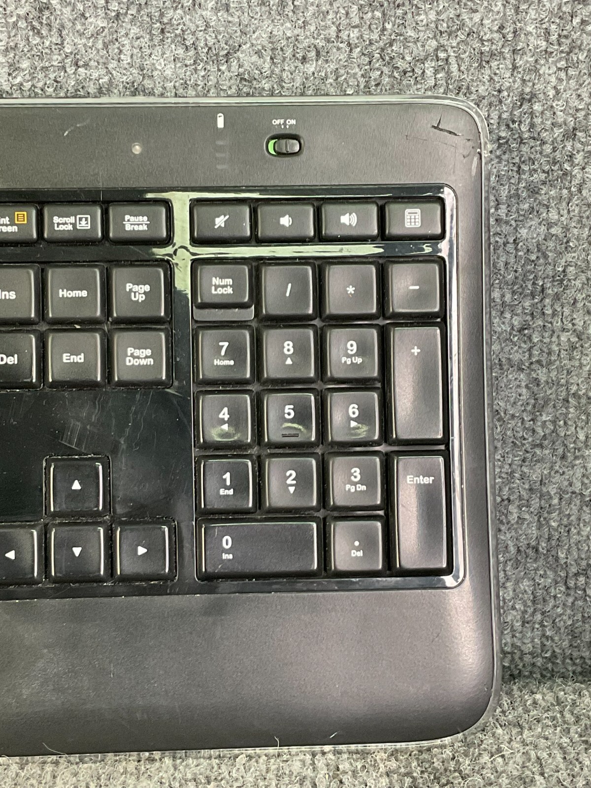 Logitech K800 Wireless Keyboard Illuminated Backlight Black Y-r0065 for ...