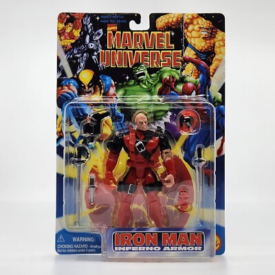 ToyBiz Marvel Universe - Deadpool II w/ Iron Man Package Label - MOC ...