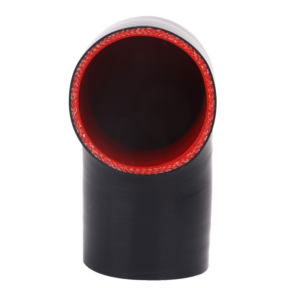 Silicone Hose Elbow Coupler Joiner Pipe 3.0" to 3.0" 90° Degree Leg ...
