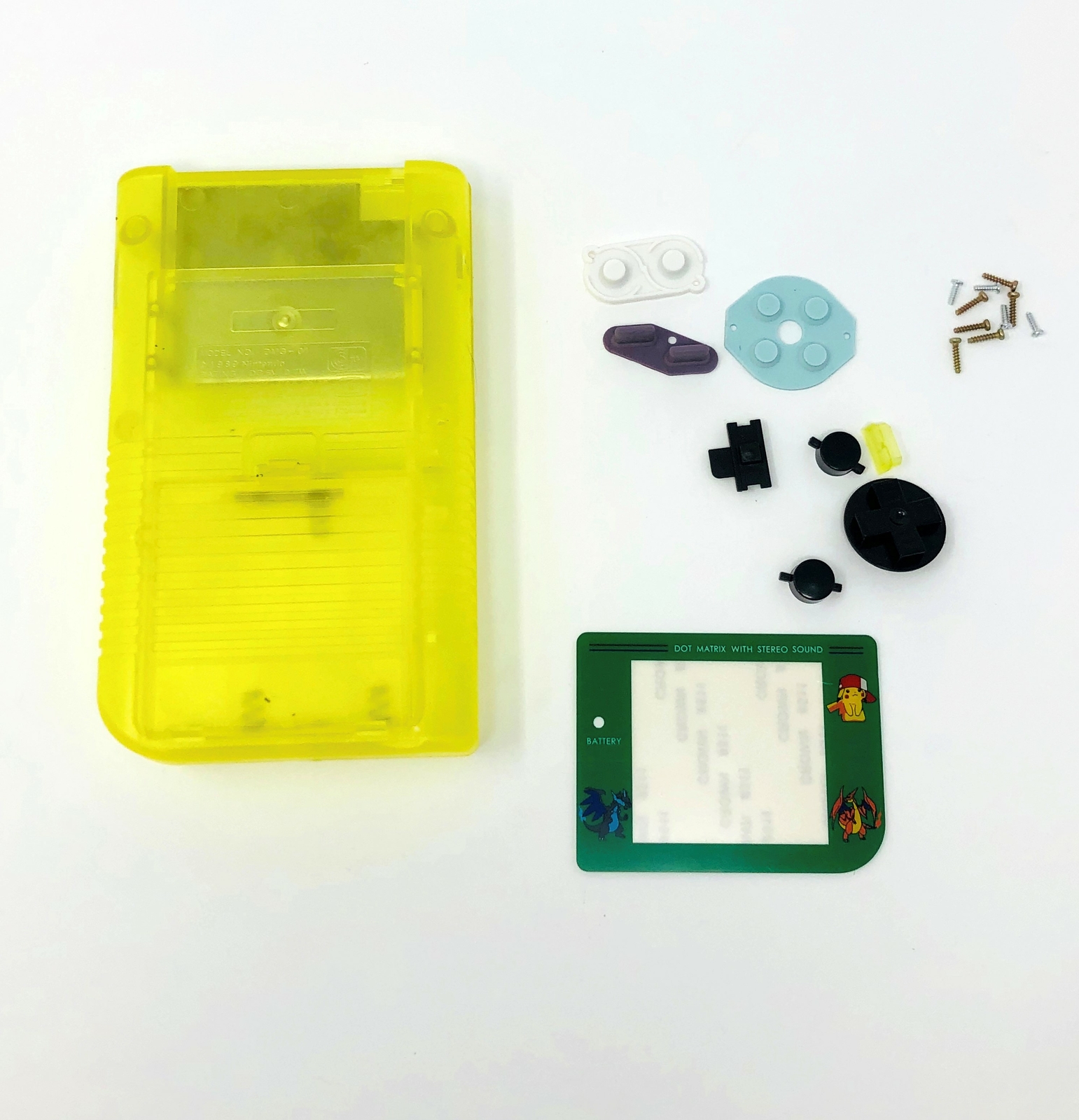 DMG Game Boy Original Replacement Housing Shell Screen GLOW Pokemon ...