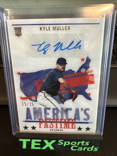 Kyle Muller 2022 Chronicles 20/49 America's Pastime Rookie Auto RC ...