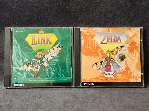 Philips CD-I Link And Zelda Adventures | eBay