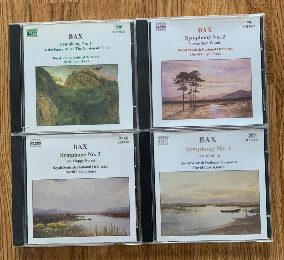 20 CD Naxos Classical Lot: From Balada to Bazzini (Bartok, Barber, Bax ...