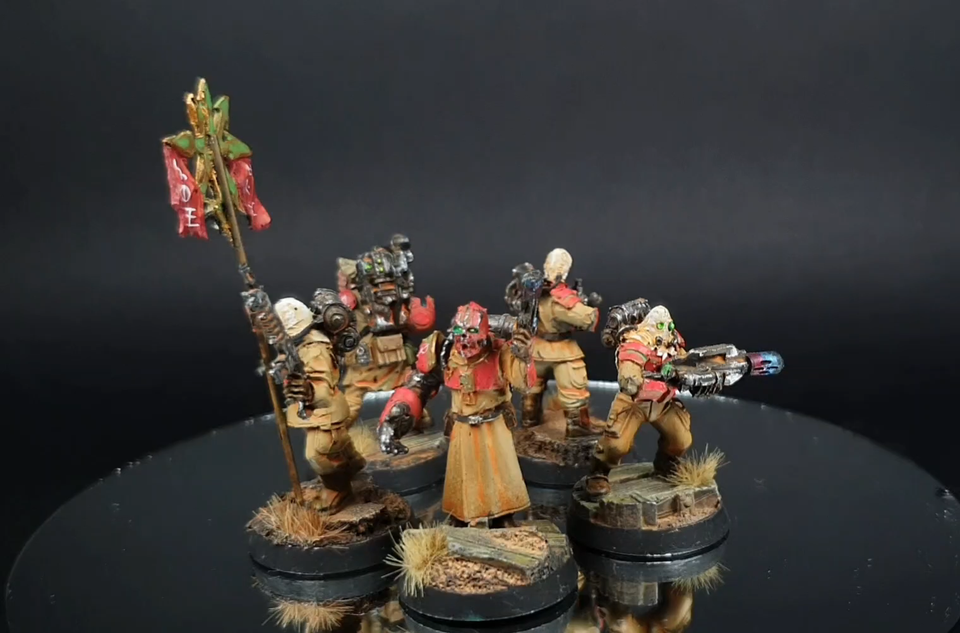 Forgeworld Renegade Militia Command Squad Warhammer 40k | eBay