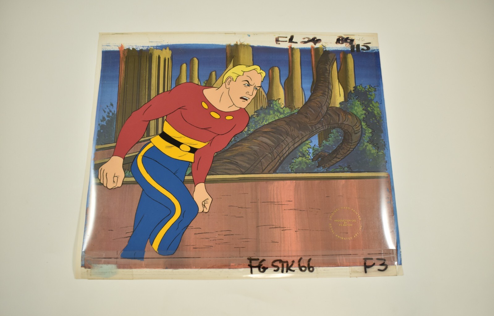Flash Gordon Filmation Animation Cel 1979-1982 New Adventures of Flash ...