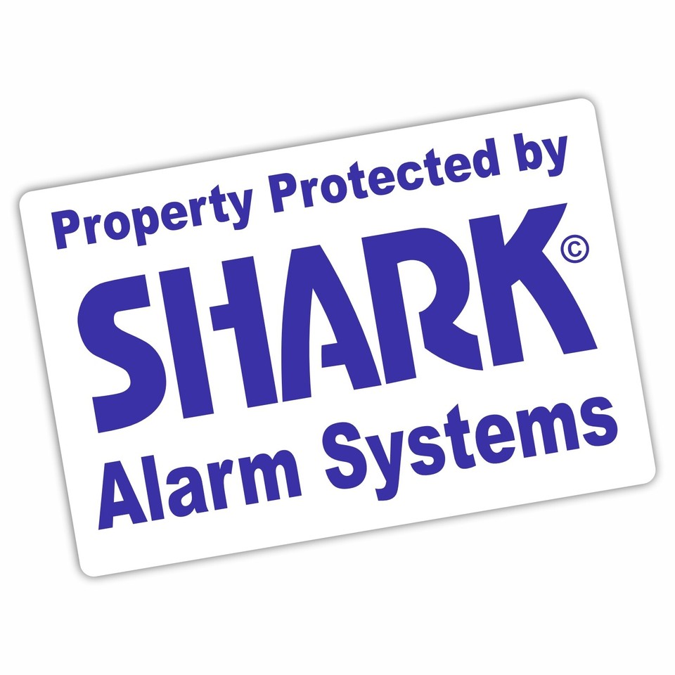 Burglar Alarm Bell Box Stickers Warning Signs Security Home Premises ...