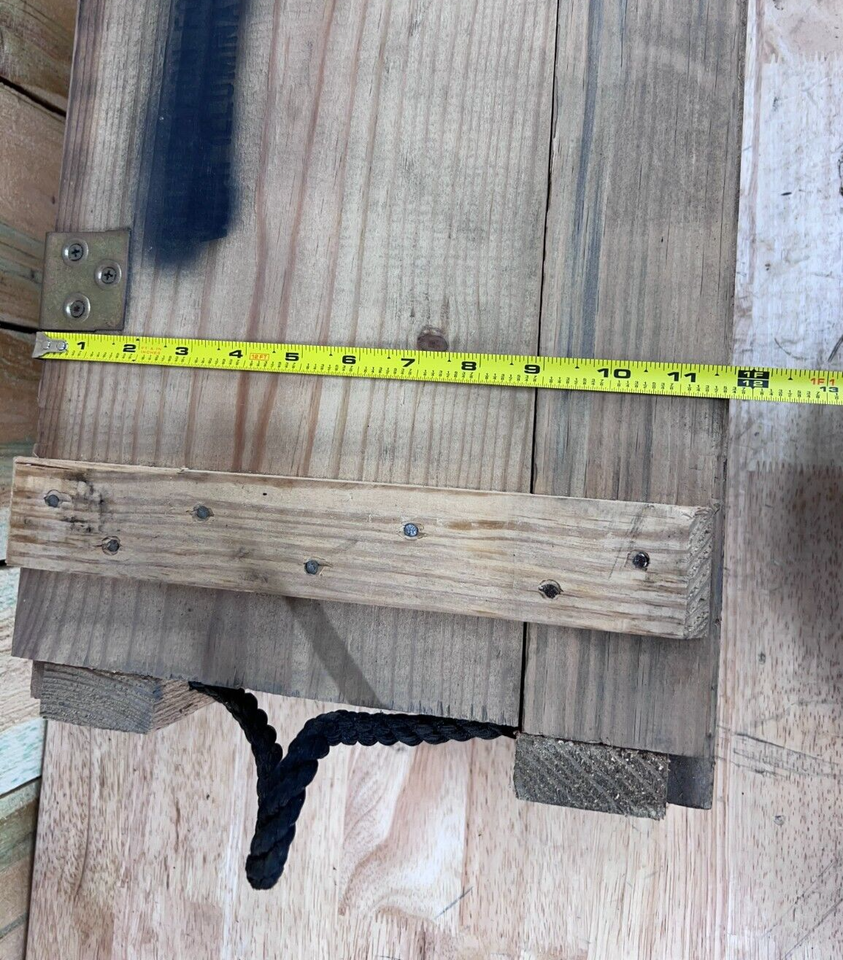 Wooden Surplus Ammo Crate M2 M30 Mortar Explosives Box U.S. Military ...
