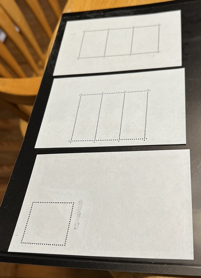 Israel Scott #907a-09a 1985 Israphil S/S with FIP Overprint Errors Set ...