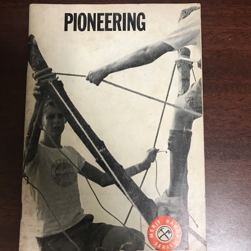 Boy Scouts Of America Merit Badge Series Pioneering 1967 | eBay