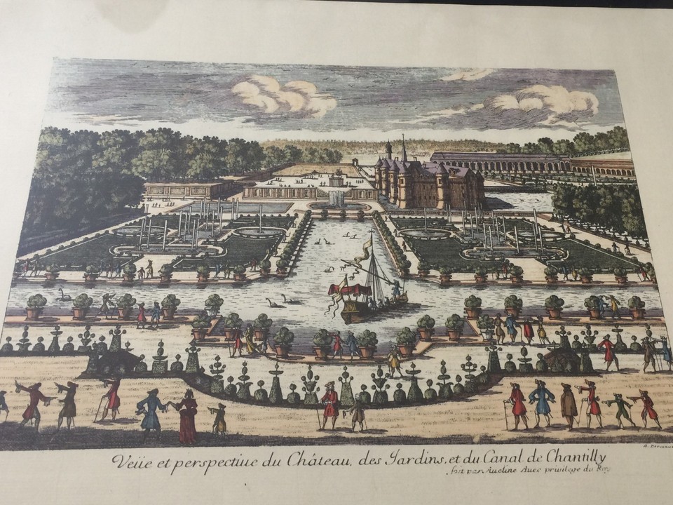 Daniel Derveaux (French) Etching Colored Print Veille et perspective du ...