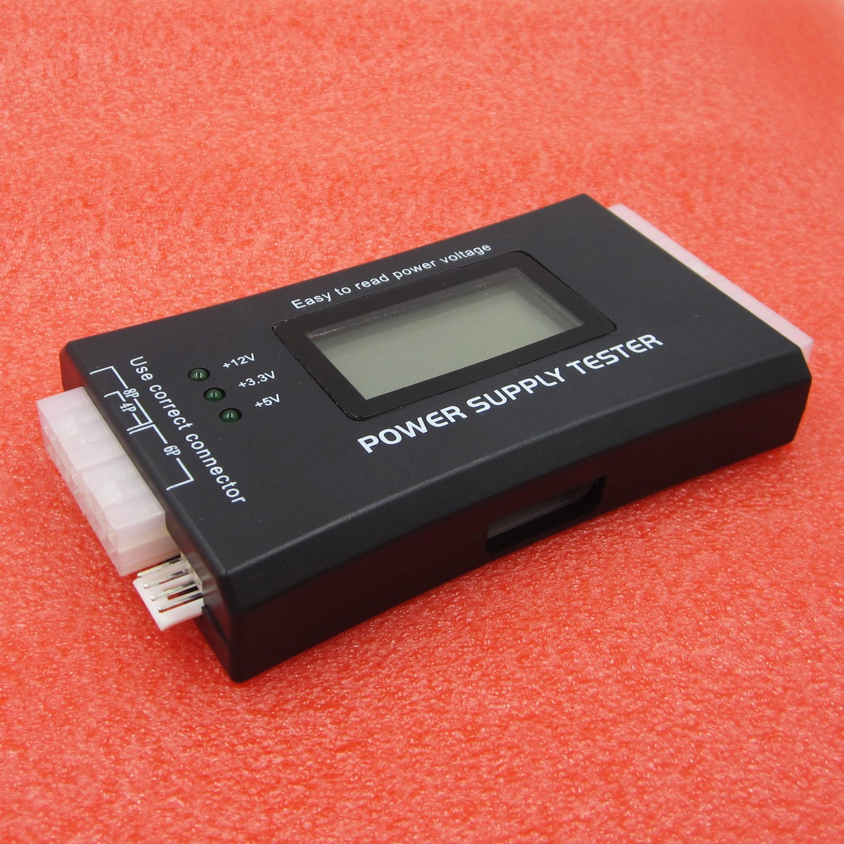 PC Power Supply Tester ATX Power Supply Tester With LCD - Tests 20/24 ...