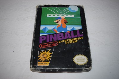 Pinball Nintendo NES 3 Screw Video Game Complete in Box 45496630171 | eBay