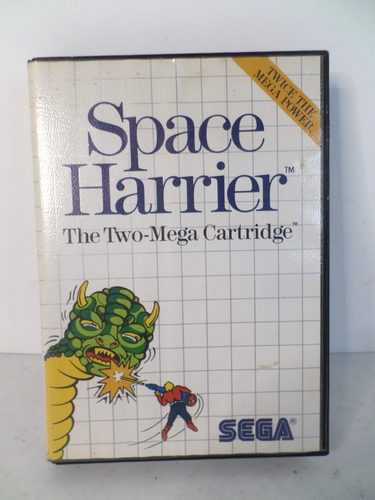 Sega Master Space Harrier CASE ONLY - NO GAME or Instruction Booklet | eBay