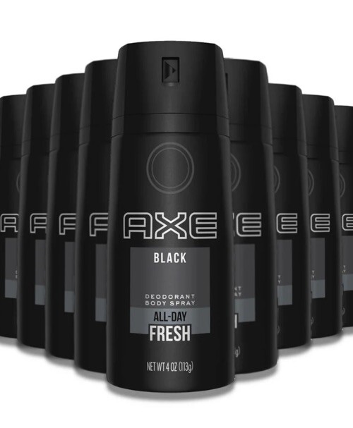 Axe Spray Black Men Deodorant Body Protection Frozen Pear 150ml (5 oz ...