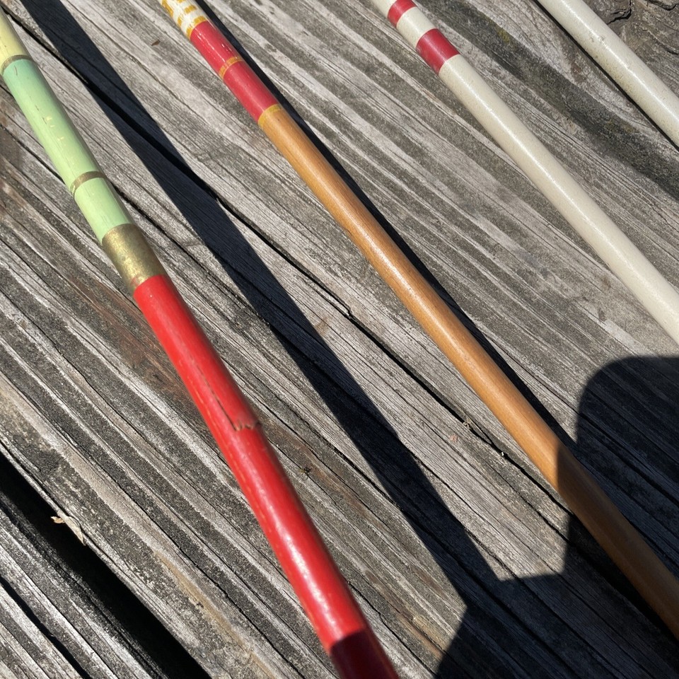 Vintage Wooden Hunting Arrows, Broadpoint, Broad Point, Wood, Arrow, 16 ...