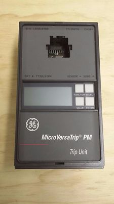 GE Micro Versa Trip PM Trip Unit MVT 3200A TT32LSIPM No Rating Plug | eBay