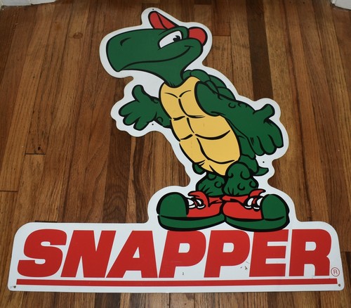 Vintage SNAPPER TURTLE Small Engine Mowers Tractors Farm Advertising ...
