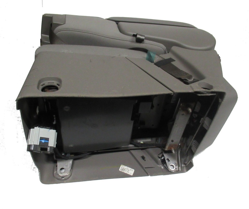 Gray Front Center Console Seat Arm Rest Storage Compartment 15 ...