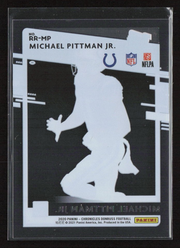 Michael Pittman Jr. 2020 Panini Chronicles #RR-MP Clearly Donruss Rated Rookies | eBay