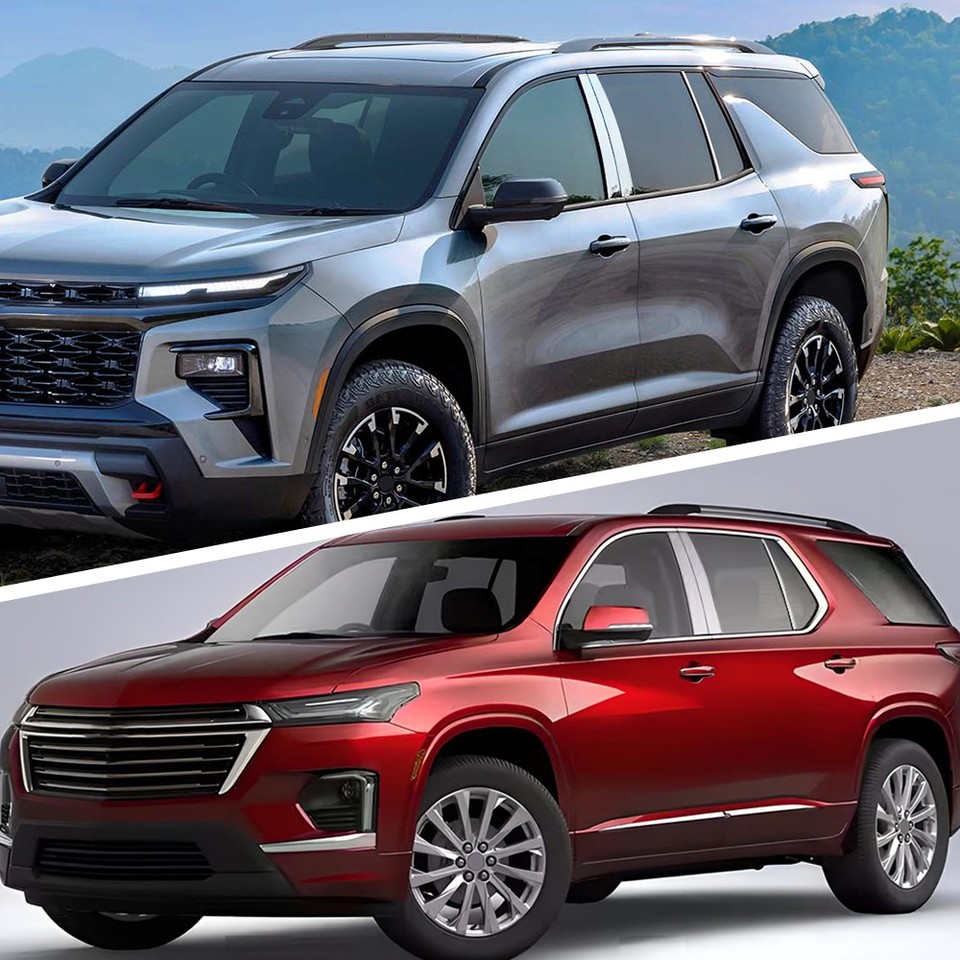 Fit 2018-2023 Chevrolet Traverse 6Pcs Chrome Side Window Pillar Covers ...