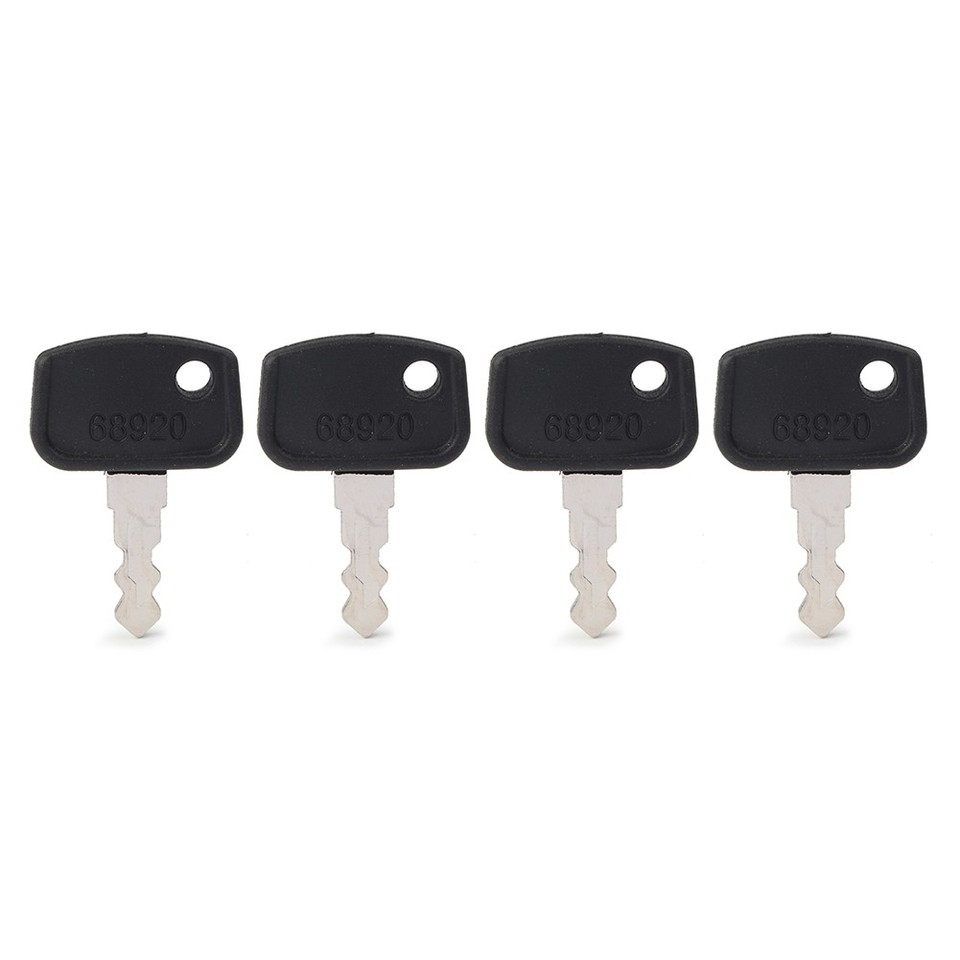 4PCS Ignition Key 68920 for Kubota Utility Vehicles RTV400 RTV500 ...