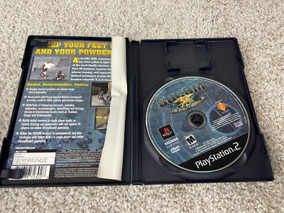 Sony PlayStation 2 Zipper Interactive 2003 Socom US Navy Seals Rated M ...