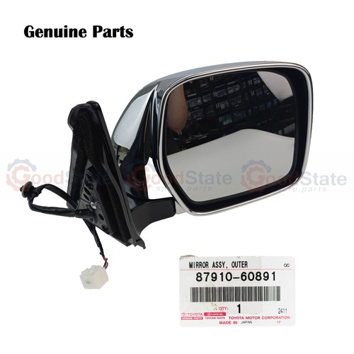 Genuine Toyota LandCruiser HDJ100 RH Right Outer Rear View Door Mirror ...