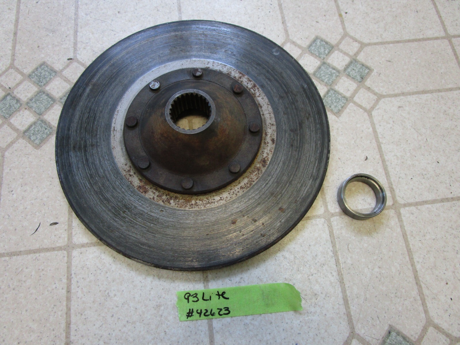 93 Polaris Indy Lite Deluxe 340 Snowmobile Brake Disc | eBay