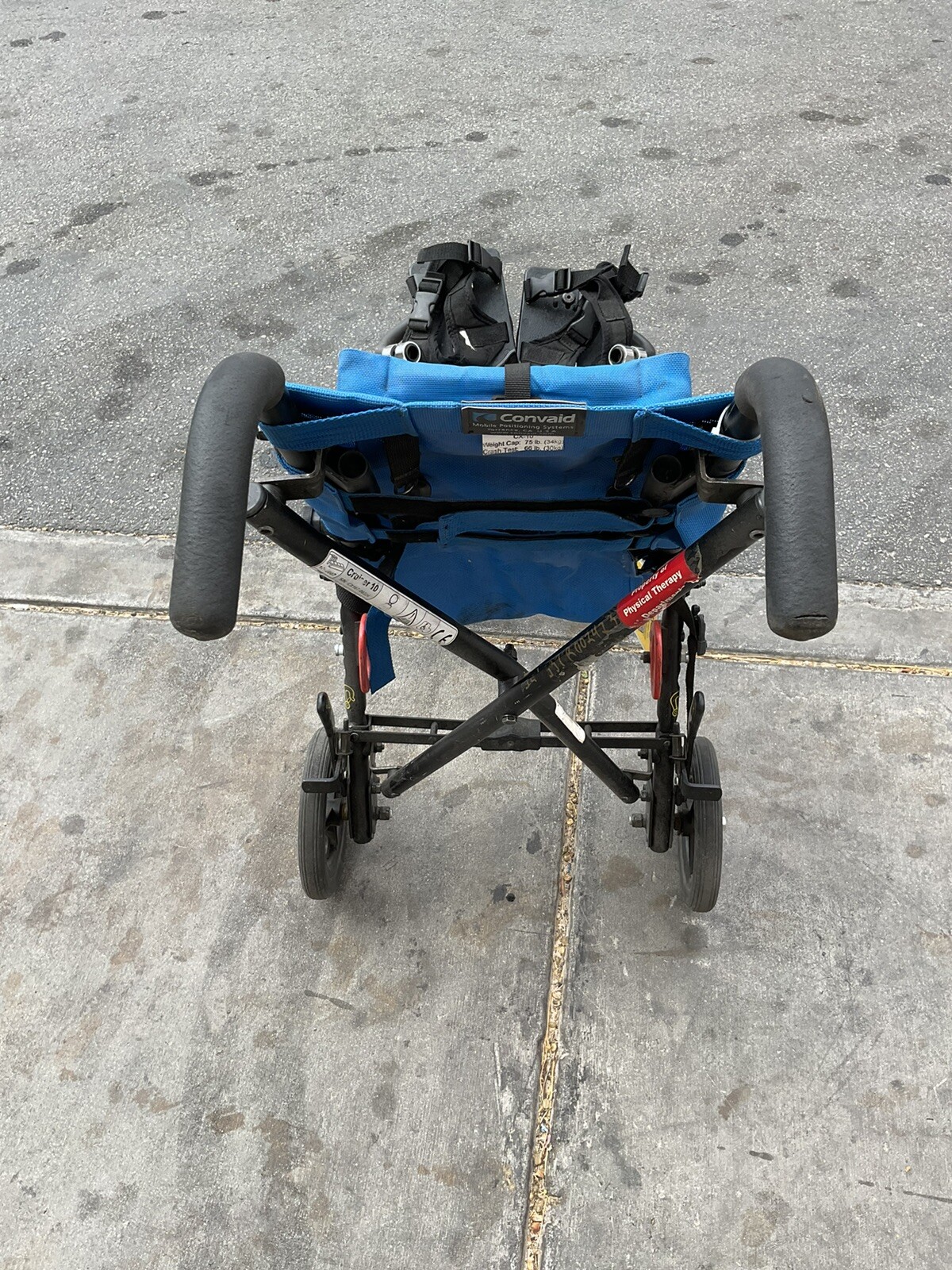 Cruiser Special Needs Foldable Stroller No Tilt /Convaid Blue 10 X ...