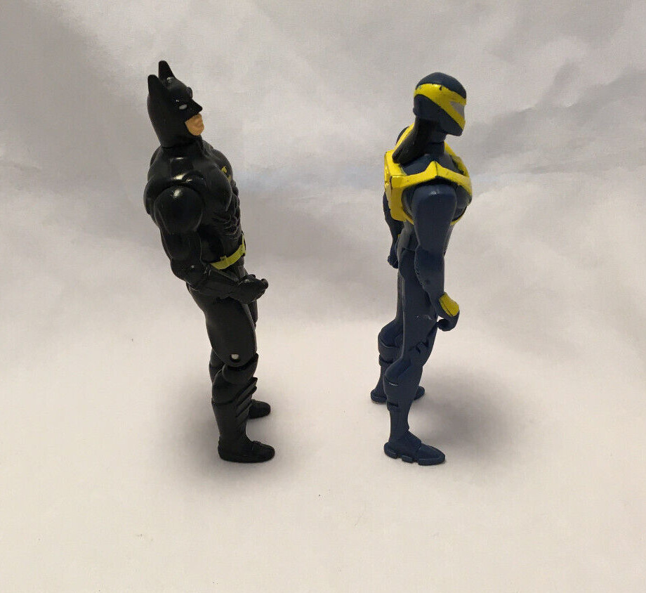 Vintage Kenner Bat Rope Batman & Team Bat Cycle Nightwing Action ...