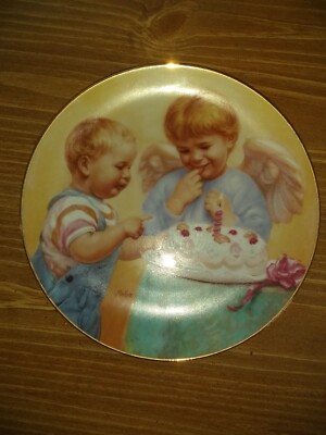Angel Cake By MaGo Heavenly Angels Numbered Collector Plate | eBay