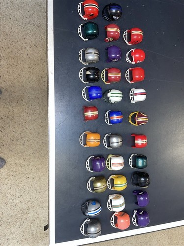 Lot Of 32 Vintage NFL Mini Helmets | eBay
