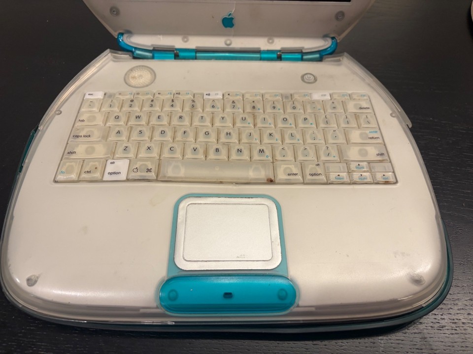 Apple iBook G3 Clamshell (Blueberry) 300MHz 64MB | M2453 M7707LL/A | eBay