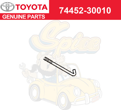 74452-30010 BULLONE ORIGINALE TOYOTA, MORSETTO BATTERIA, N.2 | eBay