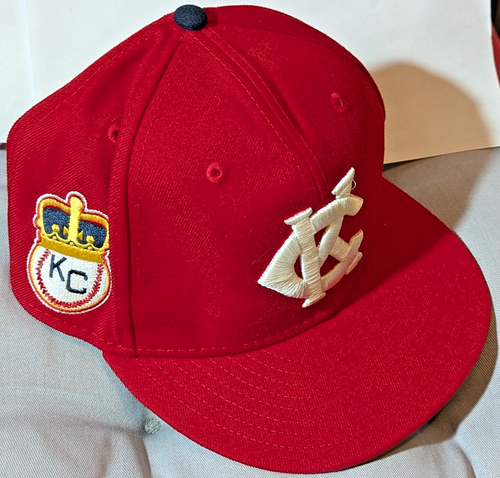 KANSAS CITY MONARCHS NEGRO LEAGUE BASEBALL MUSEUM Fitted Cap Size 7 3/8 ...