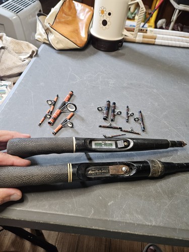 Vintage Fishing Rod Handles & Eye's Some Fuji Pistol Grip | eBay