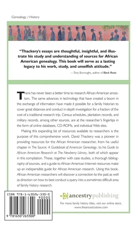 David T. Thackery | Finding Your African American Ancestors | Buch ...